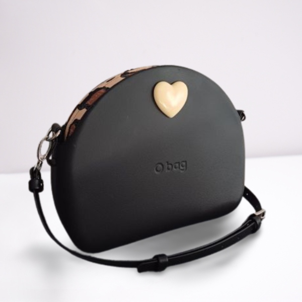 Obag moonlight nero czarny w zestawie heart torebka o-bag o bag bagobag ...
