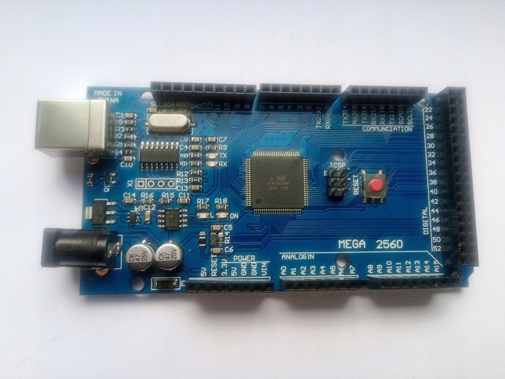 Mikrokontroler Arduino MEGA2560 R3 ATMega2560-16AU - 12313908635 ... Mikrokontroler Arduino MEGA2560 R3 ATMega2560-16AU - 12313908635 ...