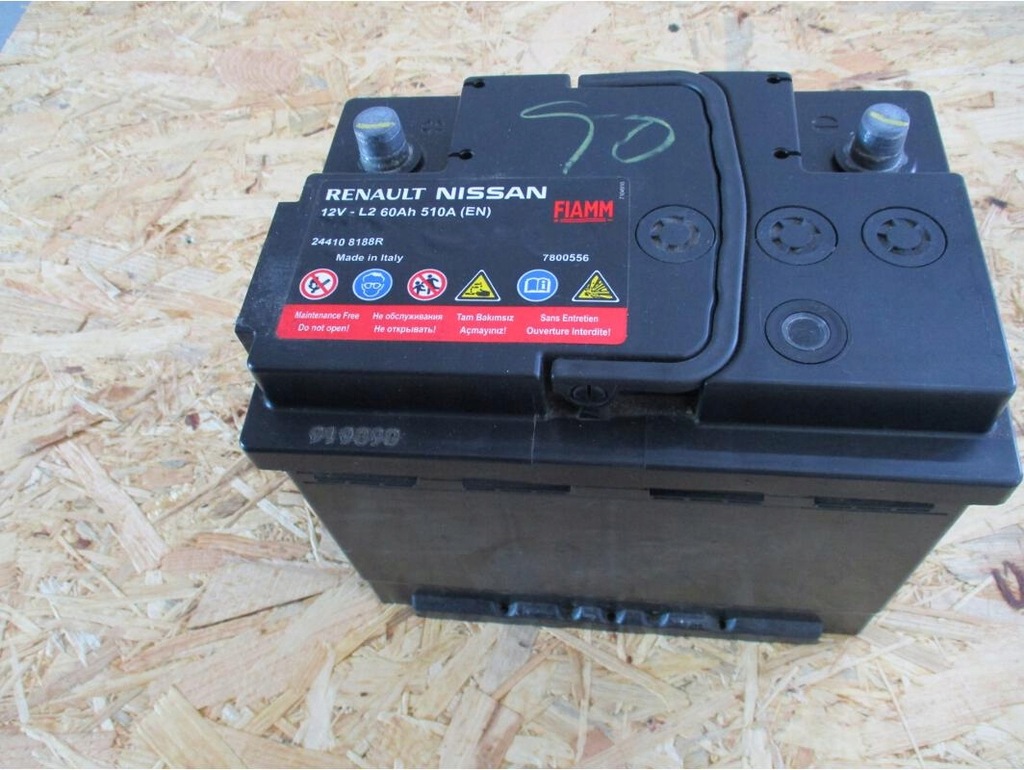RENAULT CAPTUR MEGANE IV AKUMULATOR 60AH 510A - 12514112273 - oficjalne ...
