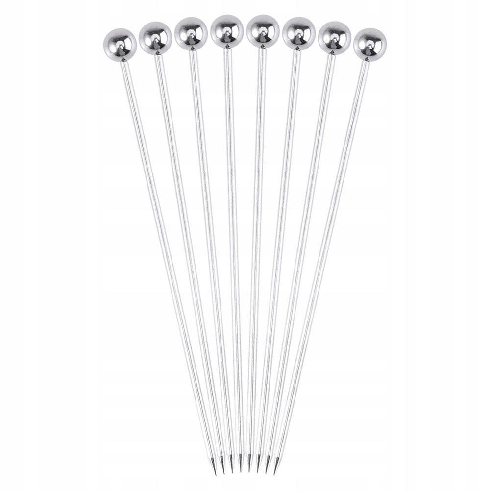 Metal Cocktail Picks Food Drink Stick 8 Pcs - 14115075719 - oficjalne ...