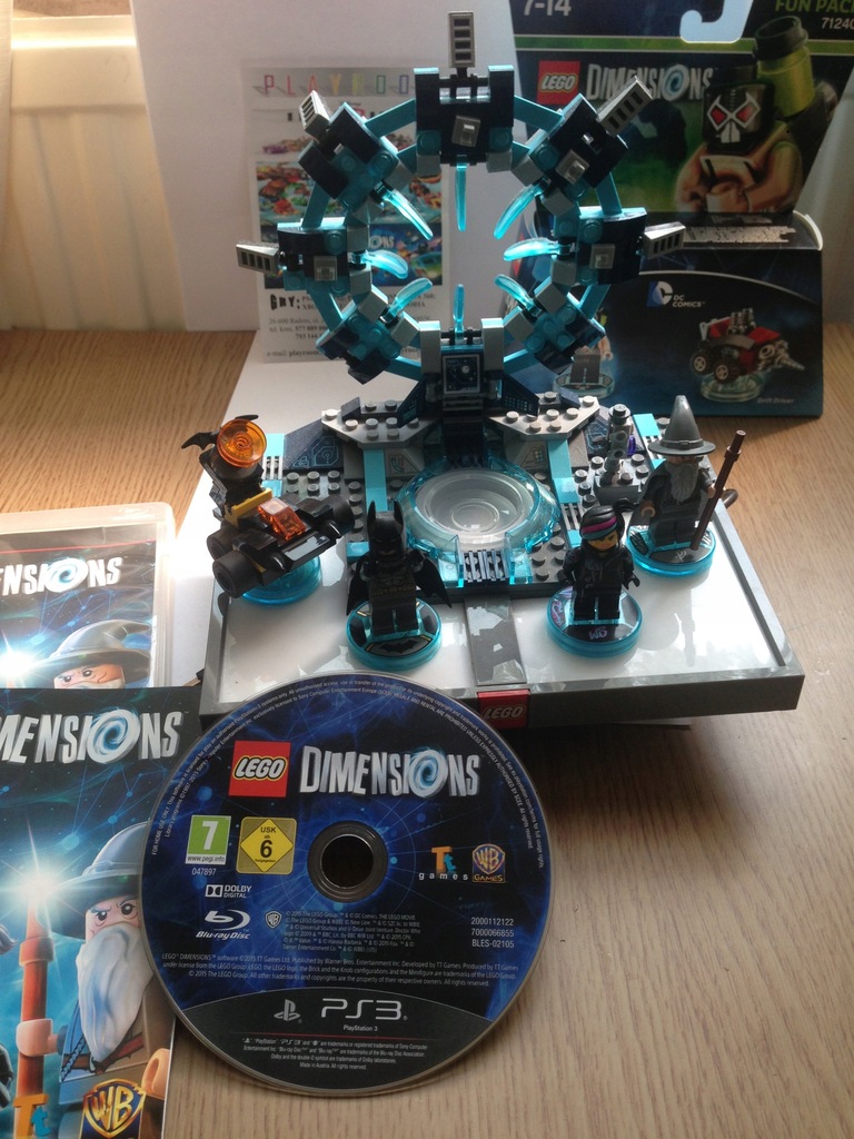 LEGO DIMENSIONS PS3 STARTER PACK ZESTAW STARTOWY - 8029635805 ...