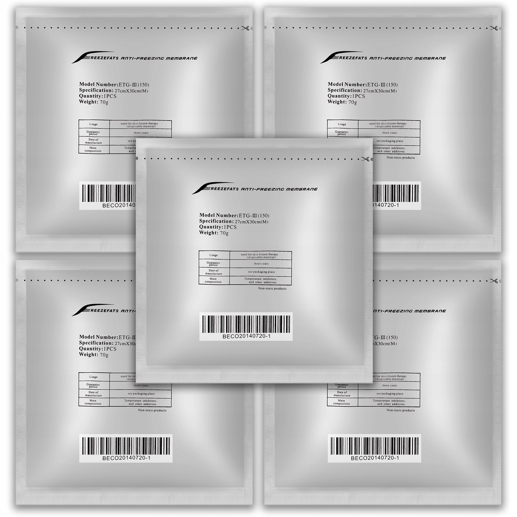 5x MEMBRANA PRZECIWZAMROŻENIOWA KRIOLIPOLIZA -20s - 13014155353 ...