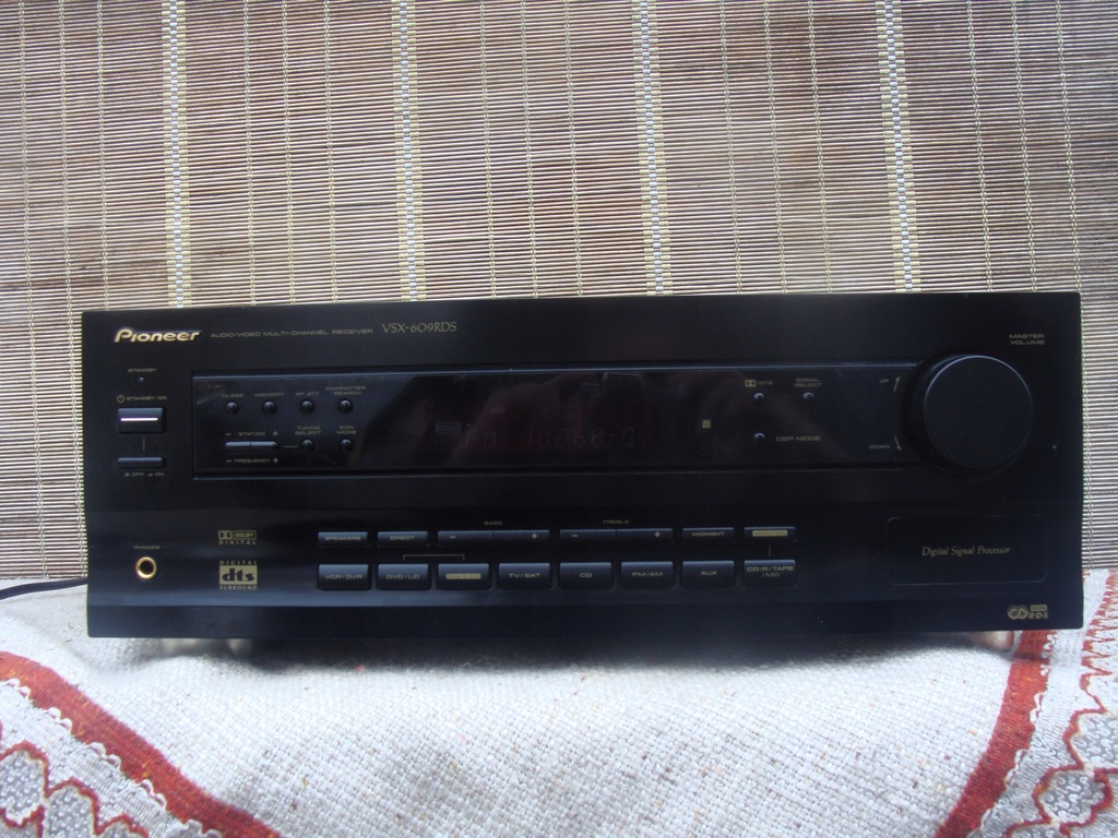 AMPLITUNER PIONEER MODEL. VSX-609RDS - 12121516463 - oficjalne archiwum ...