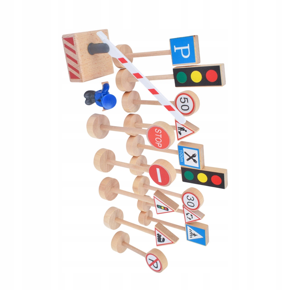 sztuk Mini Drewniany drogowskaz Drogowy znak - 12330288798 - oficjalne ...