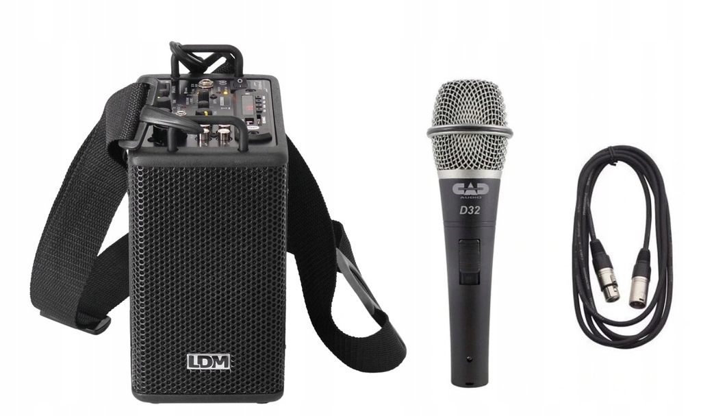 LDM PERSONAL BOX Mobilne nagłosnienie mikrofon 7Ah - 12208444308 - oficjalne archiwum Allegro