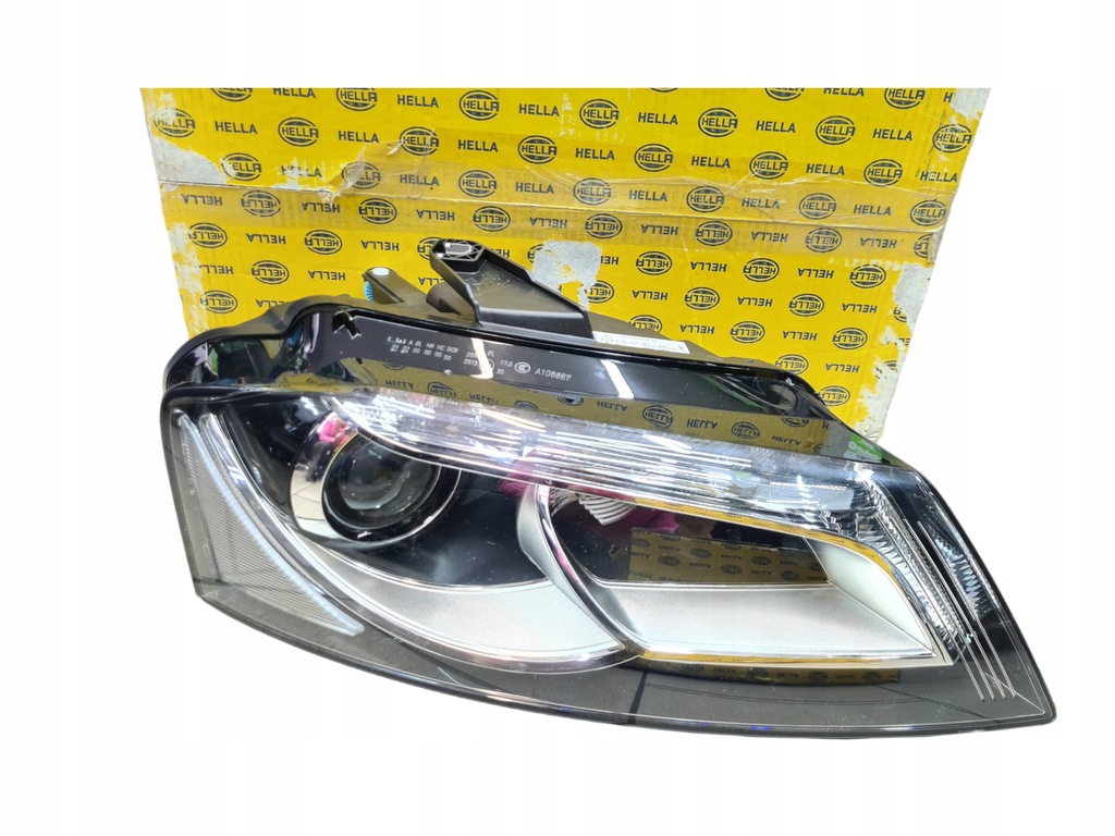 LAMPA REFLEKTOR PRAWY LED BI-XENON AUDI A3 8P 03- - 13421165414 - oficjalne archiwum Allegro