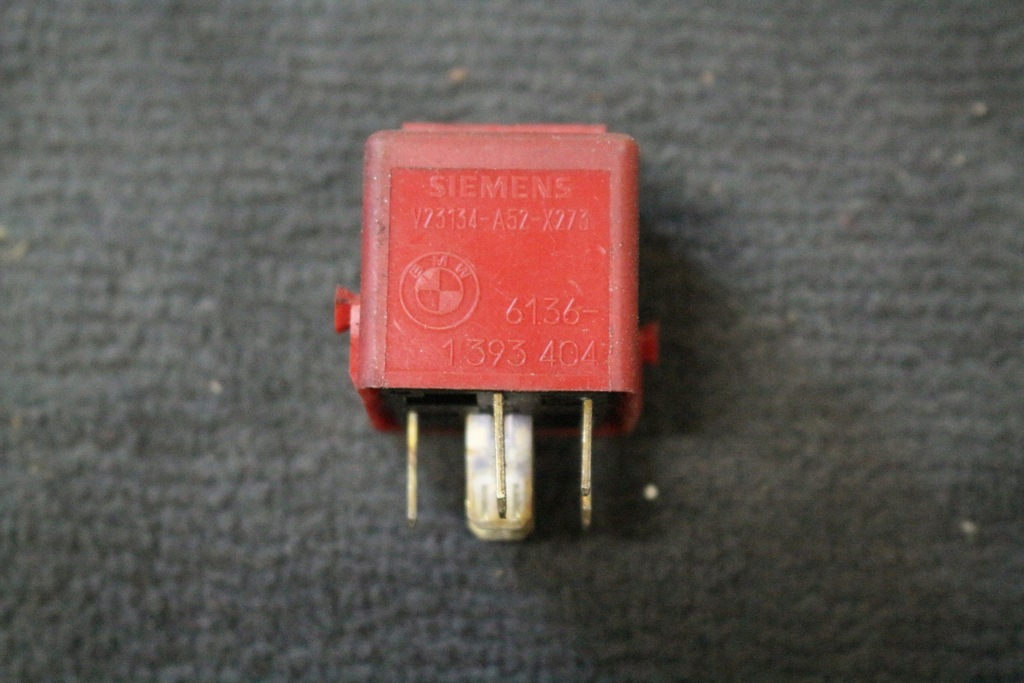 PRZEKAŹNIK ABS CZERWONY BMW E36 E38 E39 1393404 - 7861620453 ...