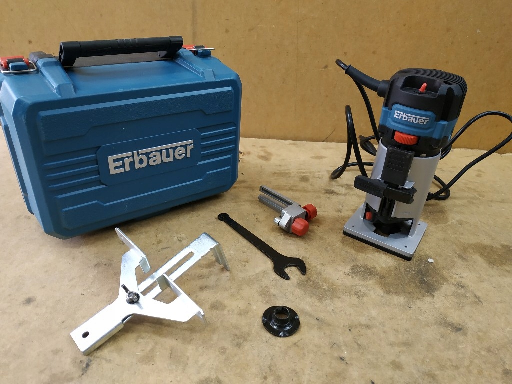 Erbauer Frezarka krawędziowa jednoręc EPR710 710W - 8093101511 ...