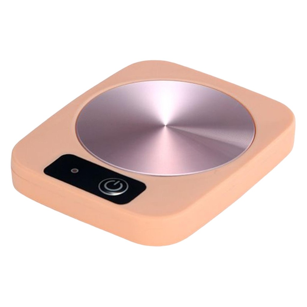 USB Tea Coffee Warmer Coaster Coffee Mug Warmer for Beverage Hot pink ...