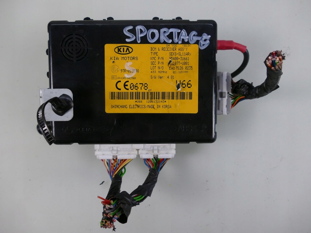 KIA SPORTAGE III SL MODUŁ BCM STEROWNIK - 13957859117 - oficjalne ...