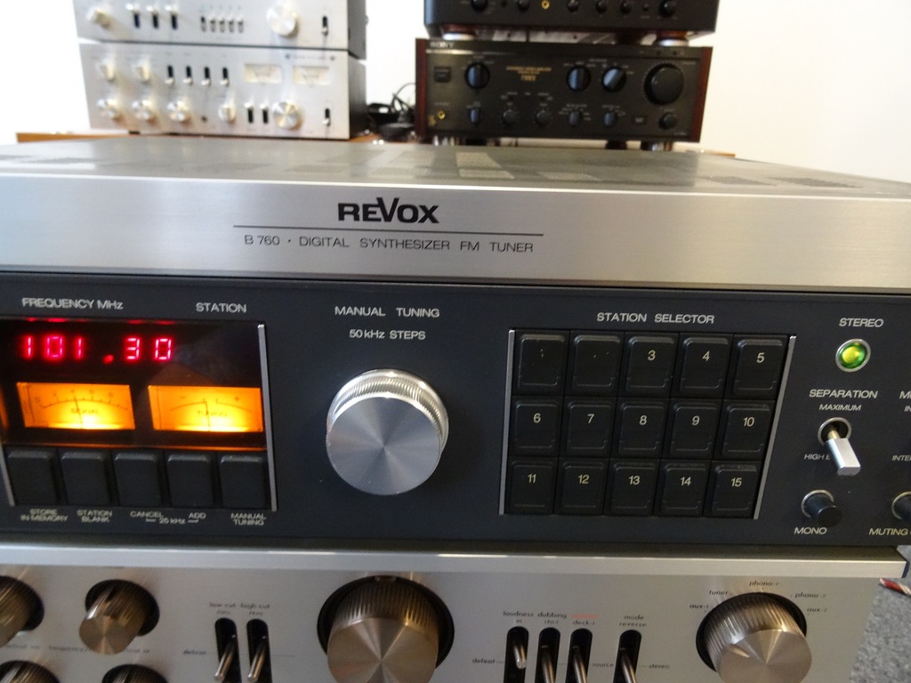Tuner REVOX B760 ^ dokumenty !# AudioFeel Studio - 7465040488 ...