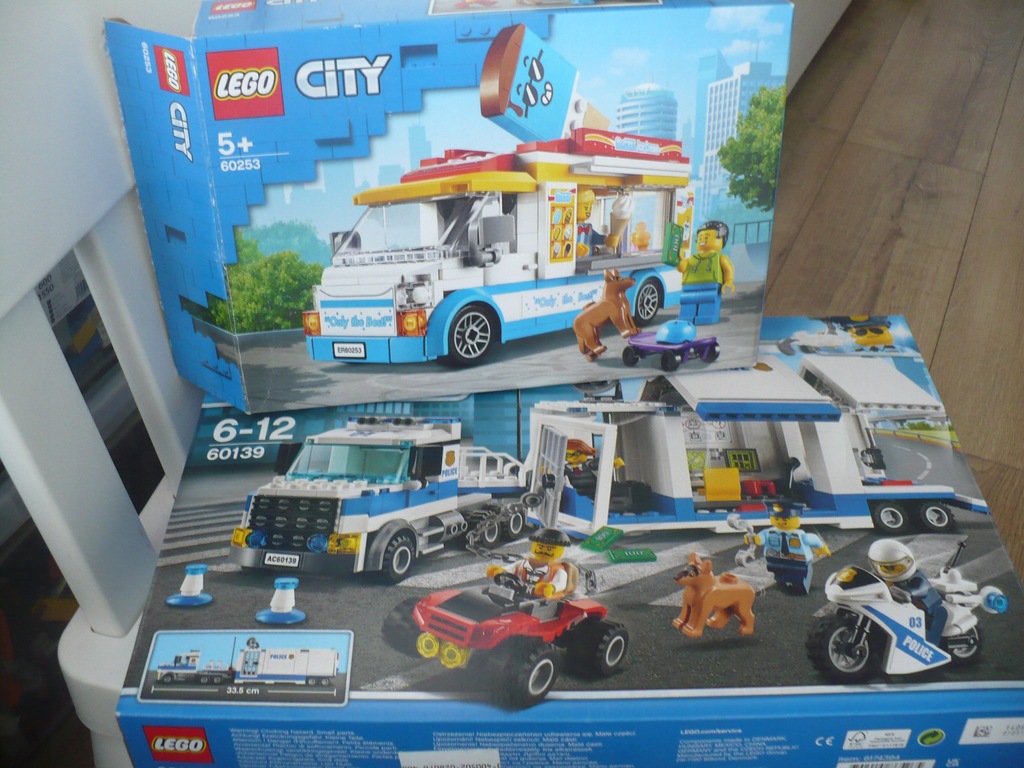 LEGO City 60253 LEGO 60139 pudła + klocki boisko - 12119811688 ...
