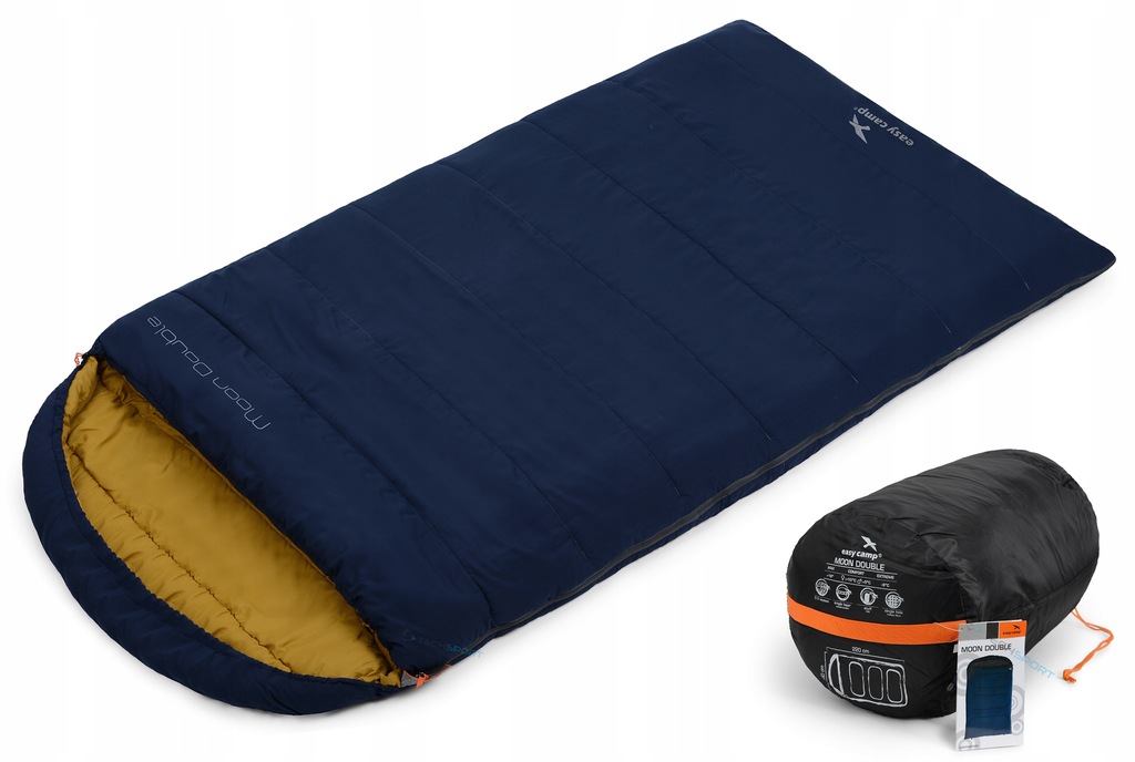PODWÓJNY ŚPIWÓR EASY CAMP MOON DOUBLE do -9st - 10670770542 - oficjalne archiwum Allegro
