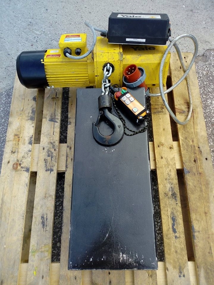 Elektryczna wciągarka łańcuchowa YALE CPE 2,5 3 5t - 7756206077 - oficjalne archiwum Allegro