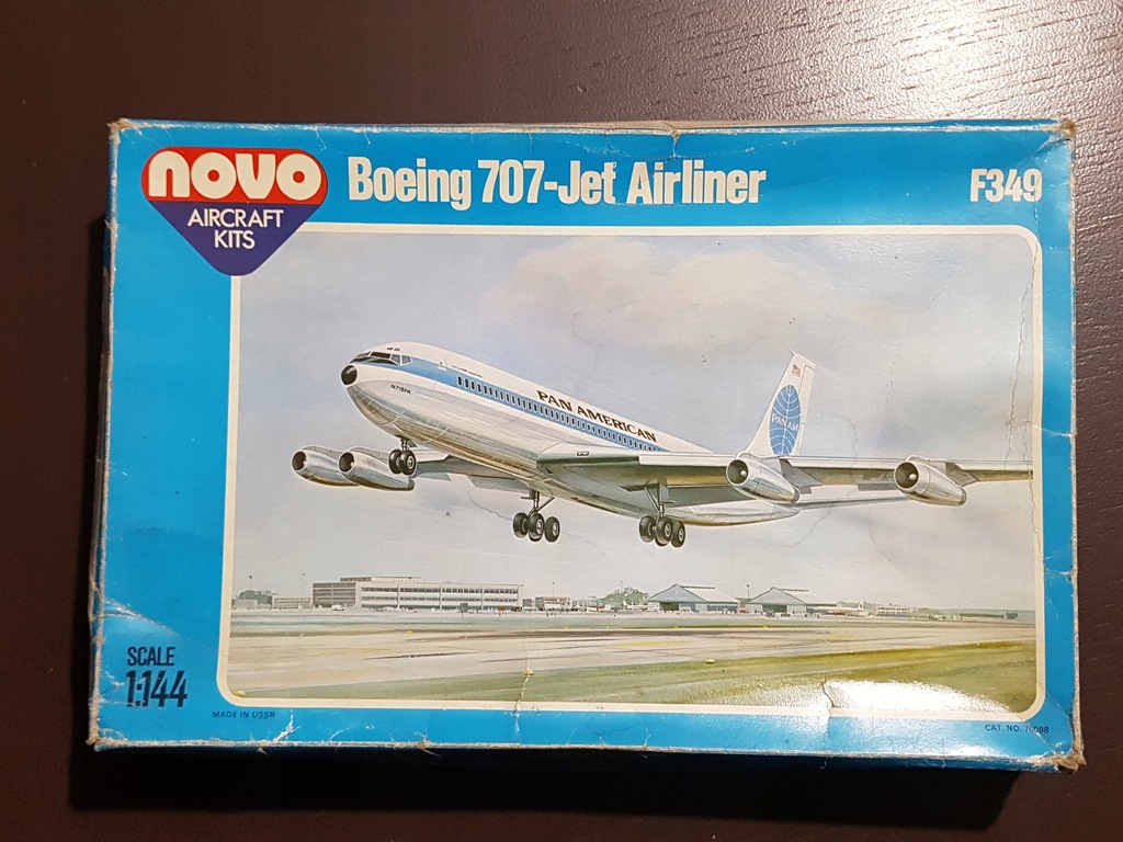 BOEING 707 PAN AMERICAN NOVO /FROG/ SKALA 1:144 - 11796422503 ...