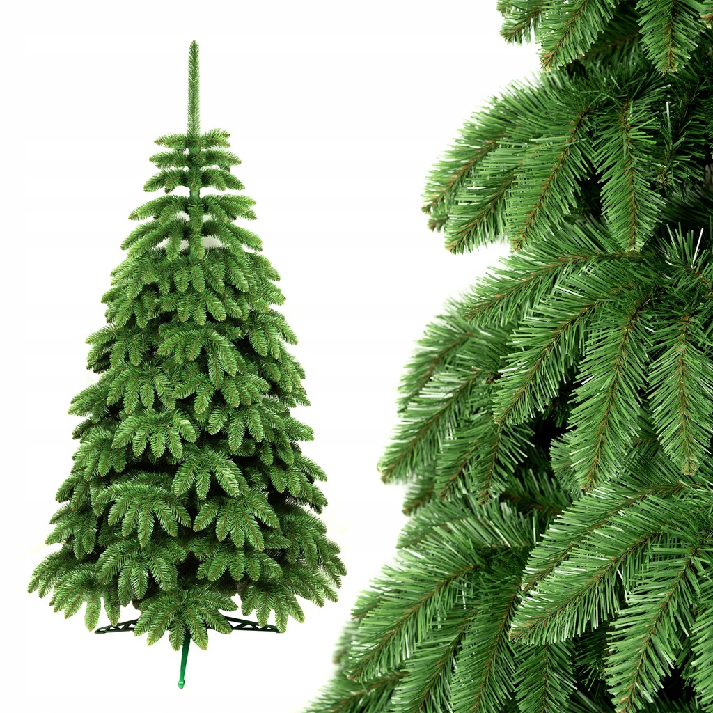 CHOINKA SZTUCZNA ŚWIERK TATRZAŃSKI 250CM PREMIUM GĘSTY+STOJAK ...