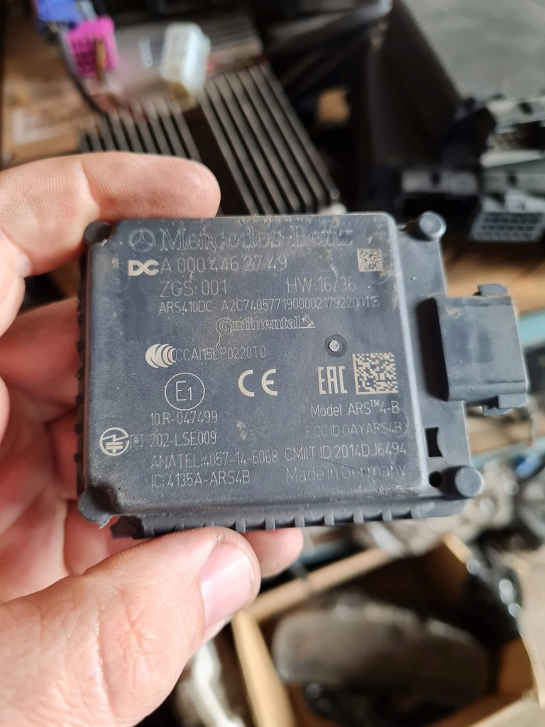Mercedes Actros MP4 radar dystronic czujnik - 10735924375 - oficjalne ...