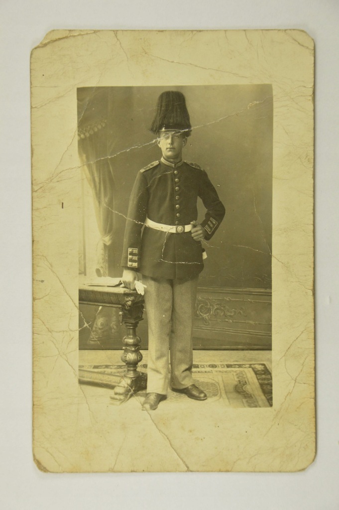 ATELIER ŻOŁNIERZ PRUSKI PRUSY MUNDUR CZAPKA ZOBACZ - 12325484247 ...