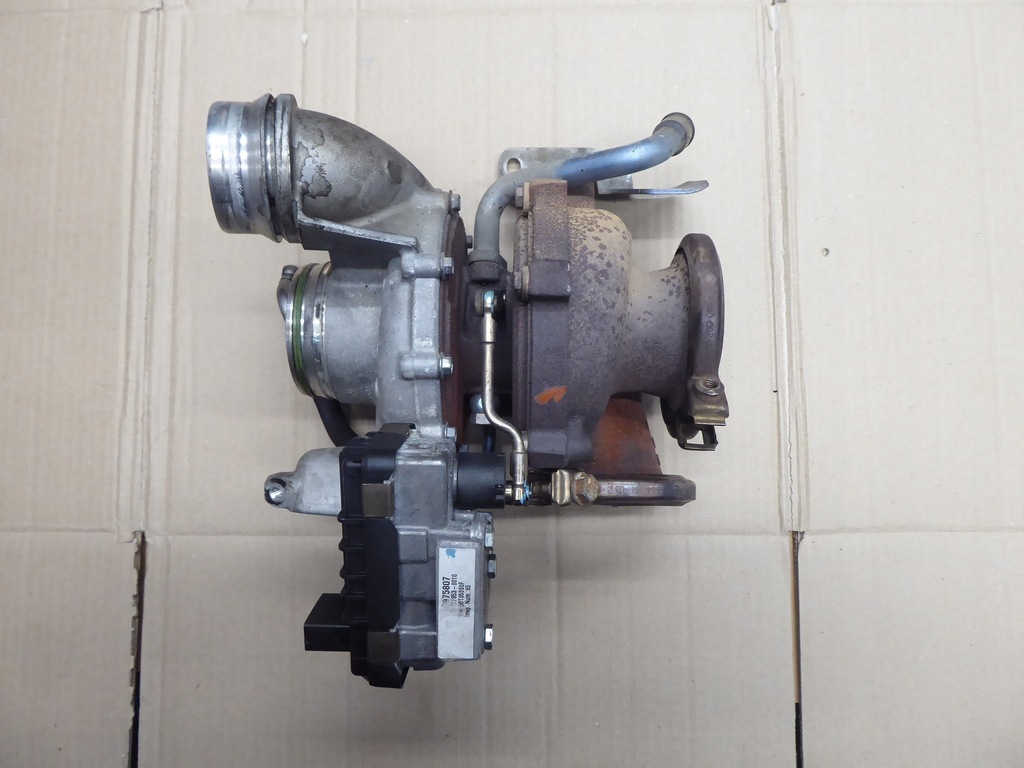 BMW E70 X5 3.0D 245KM N57 TURBINA TURBO NASTAWNIK - 8786837208 ...