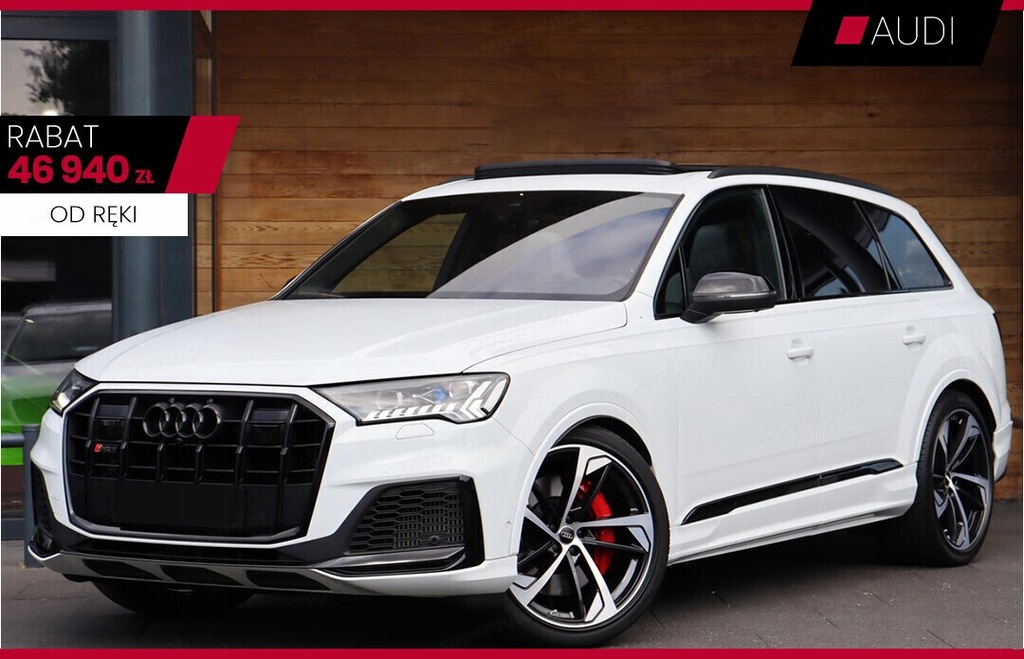 Od ręki - Audi Q7 4.0 TFSI Quattro Tiptr. (507KM) - 12951569179 - oficjalne archiwum Allegro
