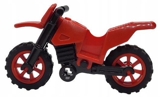 LEGO Motor / Motocykl / Bike / Kros 50860 Czerwony - 12091610059 ...