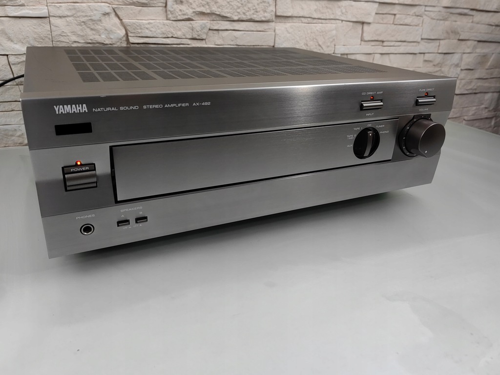 Yamaha AX-492 Mocny wzmacniacz stereo - 13872029405 - oficjalne archiwum Allegro