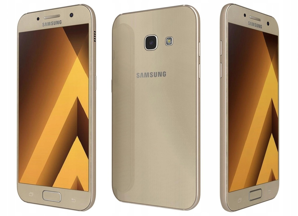 Samsung Galaxy A3 2017 A320F Złoty Gold 2/16GB LTE - 7875853152 ...