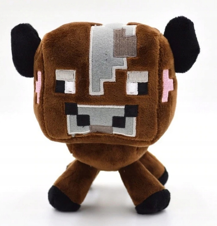 KROWA MASKOTKA PRZYTULANKA PLUSZAK MINECRAFT 19 CM - 9127957968 ...