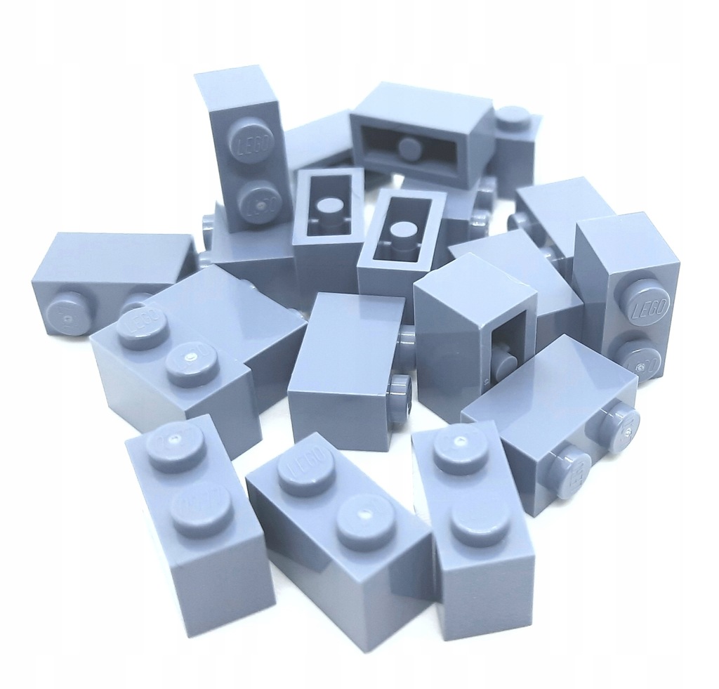 Lego 3004 Brick 1x2 Sand Blue 100szt. Nowe - 12155249071 - oficjalne ...