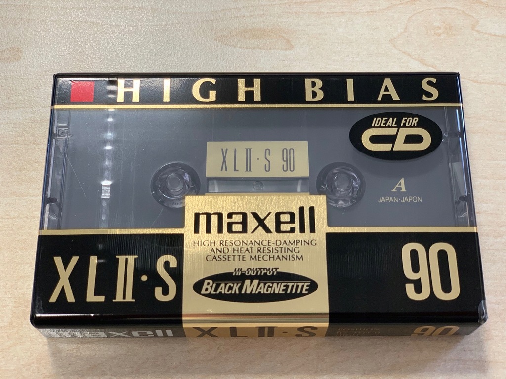 Kaseta Maxell XLII-S 90 (Japan) BM - 11547505306 - oficjalne archiwum Allegro