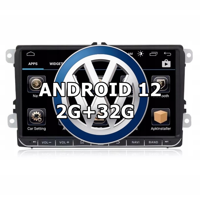 RADIO 2 DIN ANDROID VW GOLF 5 6 V VI PASSAT B6 B7 - 13355394612 - oficjalne archiwum Allegro