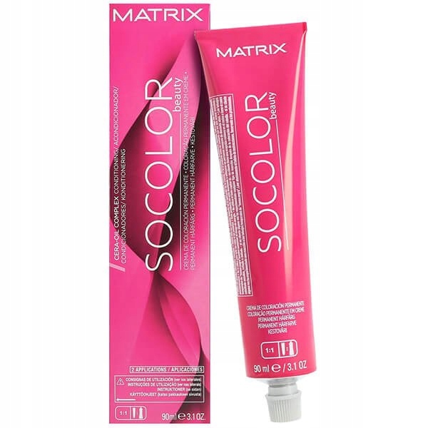 Matrix SoColor 507N farba trwała koloryzacja 90ml - 8118493065 ...