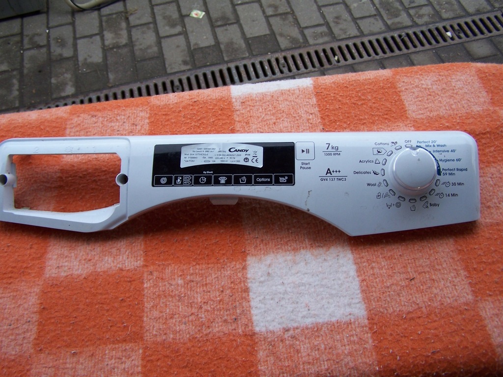 Programator Pralki CANDY GV4 137TWC3-2-S - 11844471331 - oficjalne ...
