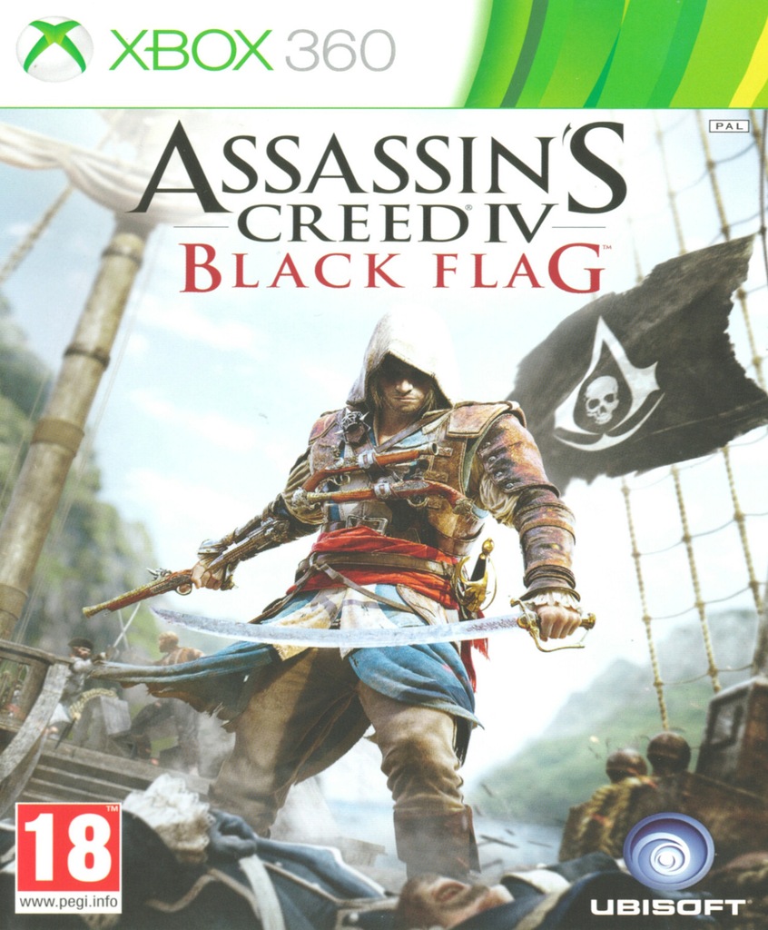 Купить ASSASSIN'S CREED IV ЧЕРНЫЙ ФЛАГ XBOX 360: отзывы, фото и ...