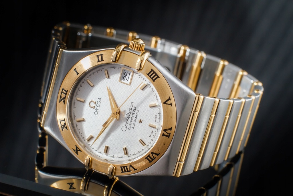 OMEGA CONSTELLATION COSC SS|18K 35,5MM/ETUI+DOK. - 13786662748 ...
