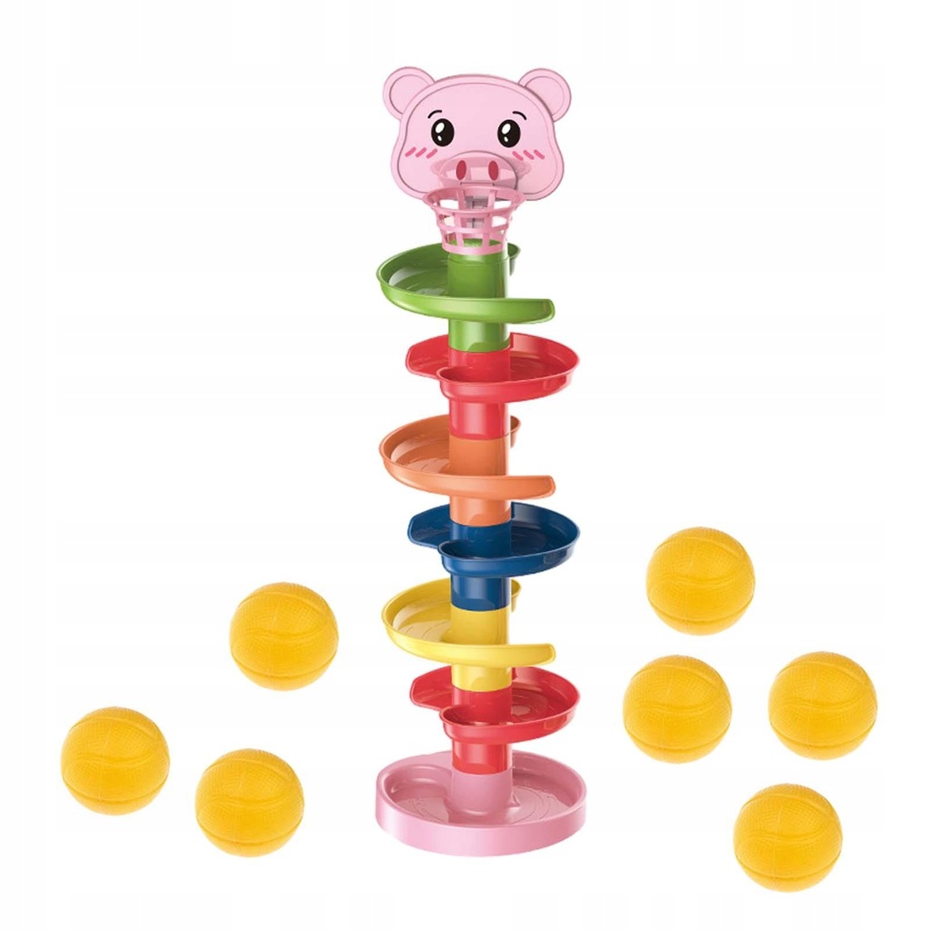 Ball Run Ramp Fine Motor Skills with Balls Funny Drop and Go Ball 7 ...