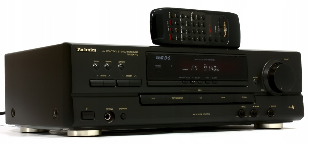 TECHNICS SA-EX140 AMPLITUNER STEREO RDS PILOT - 12180551213 - oficjalne ...