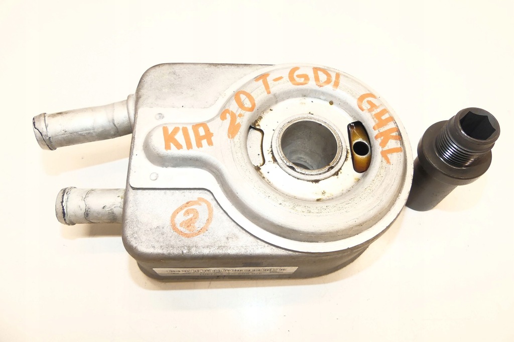 KIA STINGER 2.0 T-GDI G4KL CHŁODNICA OLEJU - 15911593522 - oficjalne ...