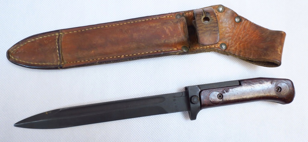 BAGNET CZECHOSŁOWACJA WZ 58 WZ58 Z POCHWĄ - 12593432335 - oficjalne archiwum Allegro