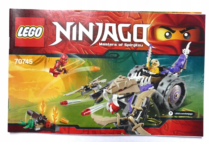 LEGO INSTRUKCJA NINJAGO 70746 ŚMIGŁOWIEC CONDRAI - 9564016251 ...
