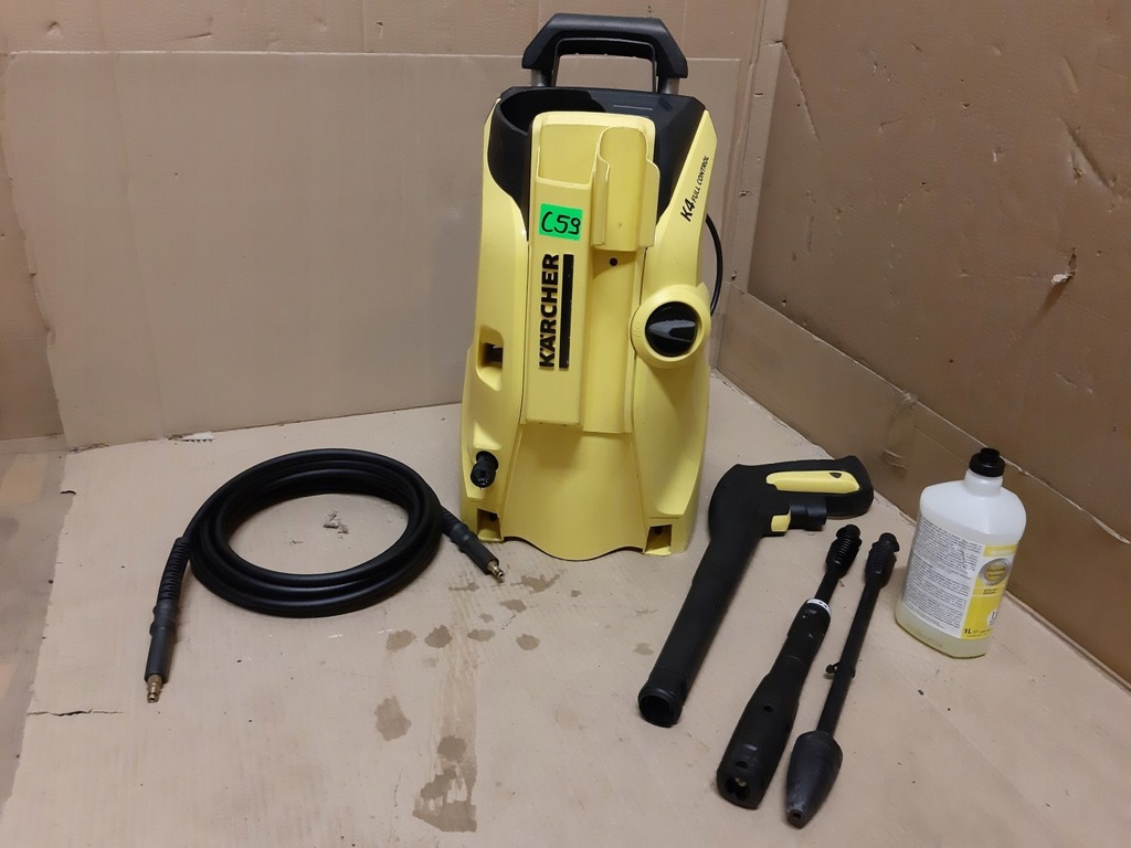 KARCHER K4 Myjka ciśnieniowa karcher Full Control - 12449775101 - oficjalne archiwum Allegro