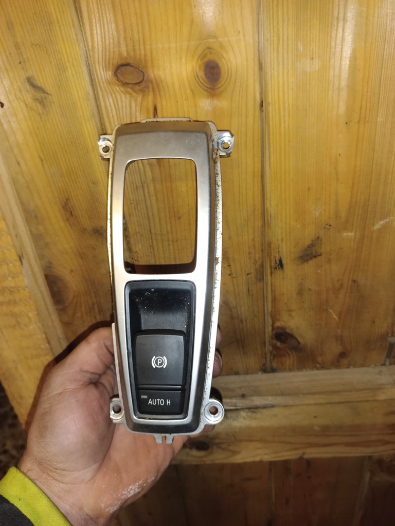 PANEL WŁĄCZNIK HAMULCA RECZNY AUTO HOLD BMW E70 X5 E71 X6 9148508 ...