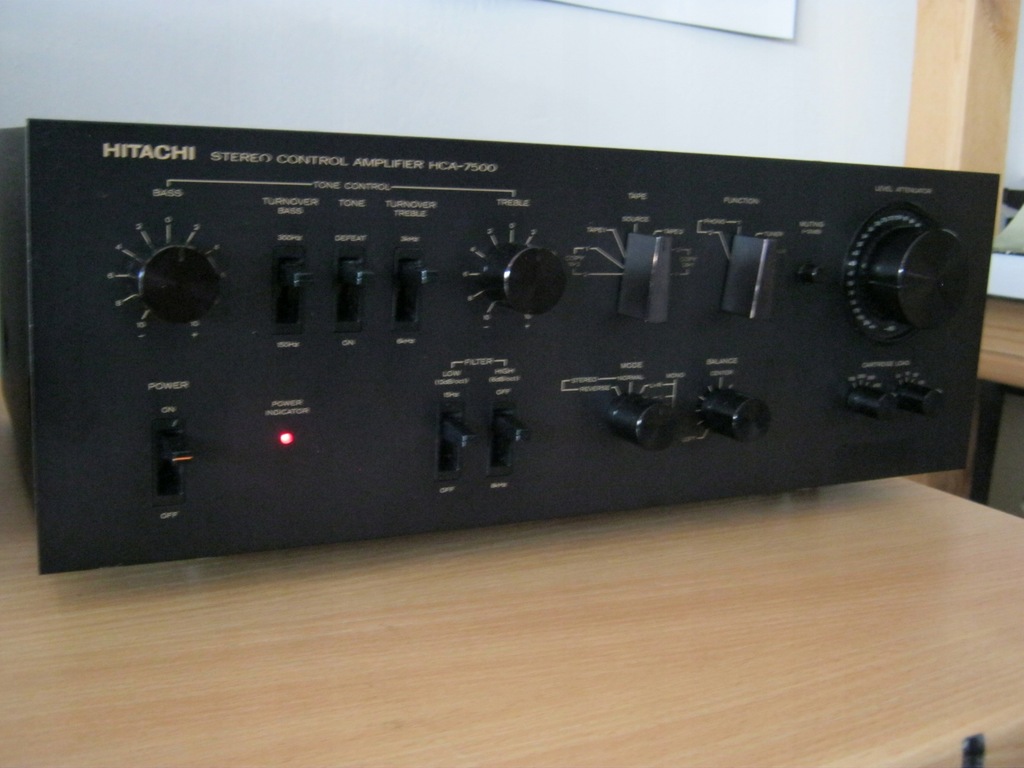 HITACHI HCA 7500 100% ORG. PHONO MM . SUPER STAN - 12426324774 ...