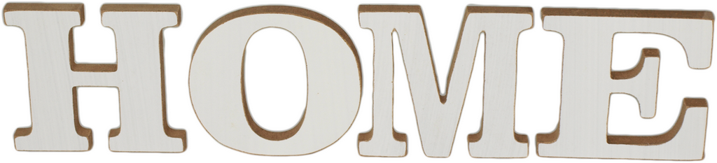 PROMOCJA Napis HOME litery 3D dekoracja szer 40 cm - 7503287659 ...