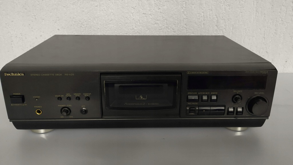 Magnetofon kasetowy deck Technics RS-AZ6 - 8882932834 - oficjalne archiwum Allegro
