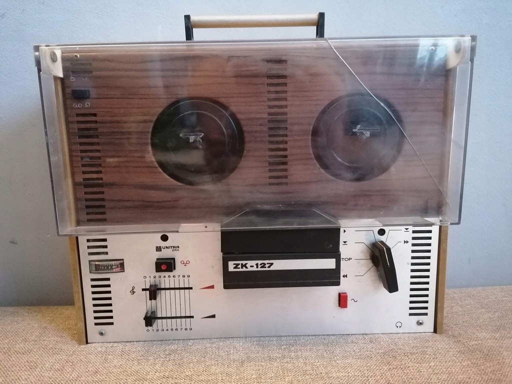 Magnetofon szpulowy UNITRA ZRK ZK 127 - 12552814319 - oficjalne ...