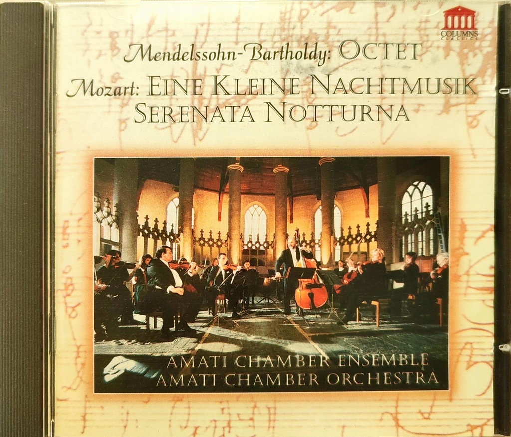 2 CD MENDELSSOHN BARTHOLDY OCTET MOZART EINE - 13075385350 - oficjalne ...