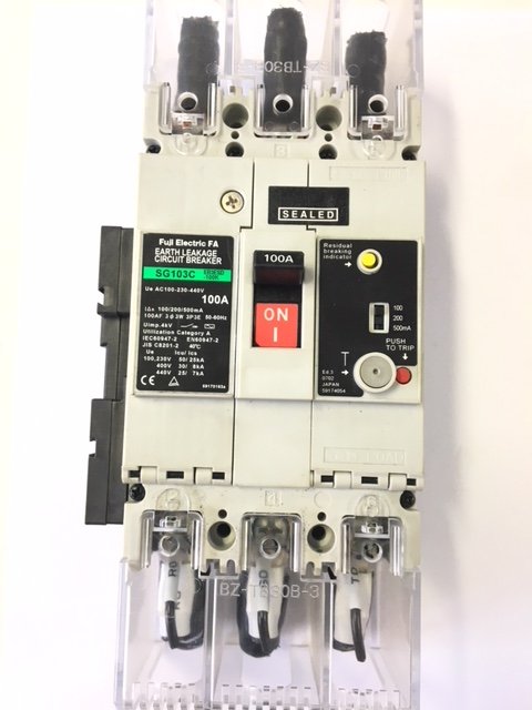 Fuji SG103C Wyłącznik kompaktowy Różnicowy 100A - 7211377399 ...