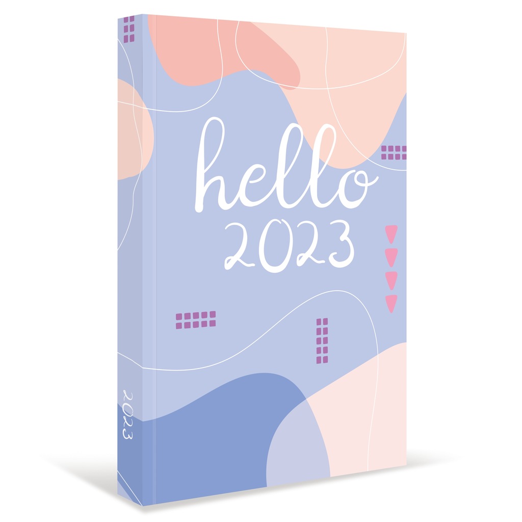kalendarz planer książkowy HELLO 2023 - 12675630670 - oficjalne ...