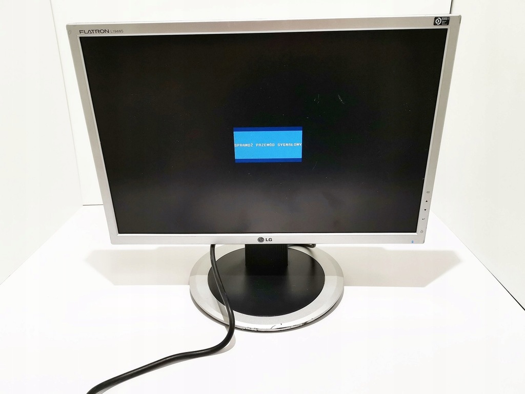 MONITOR LG FLATRON L194WS - 8819029897 - oficjalne archiwum Allegro